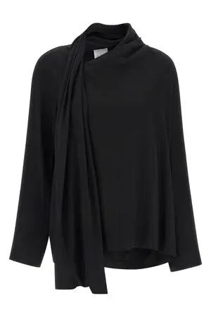 NUDE Draped Panel Blouse