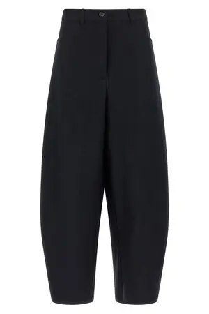 NUDE Barrel Silhouette Pants - Black