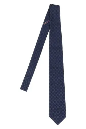 Gucci Double G' Tie - Blue