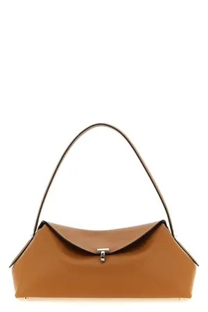 TOTEME T-lock Shoulder Bag - Brown