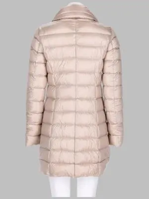 Herno Long Puffer Jacket - Cream