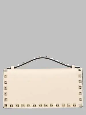 Valentino Garavani Portafoglio Rockstud In Pelle