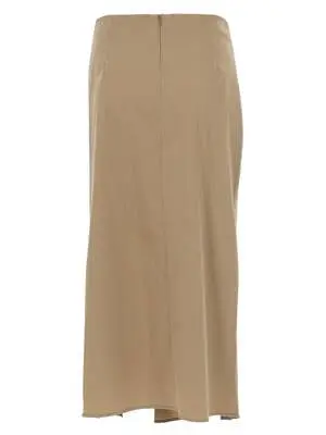 Max Mara Gonna Midi Drappeggiata