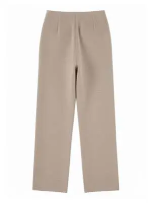 Max Mara Cashmere And Virgin Wool Fleece Pants - Cream