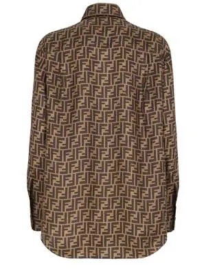 Fendi Silk Shirt Ff