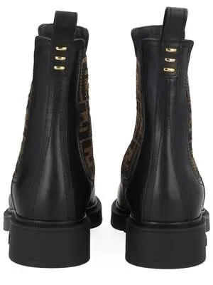 Fendi Leather Chelsea Boots