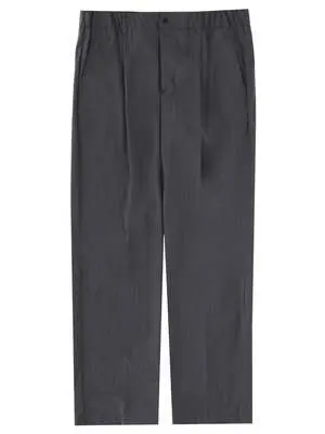 Herno Wool Blend Tailored Pants - Gray