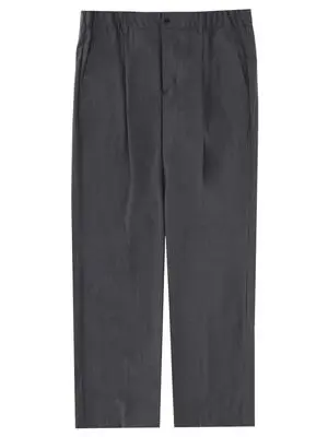 Herno Wool Blend Tailored Pants - Gray