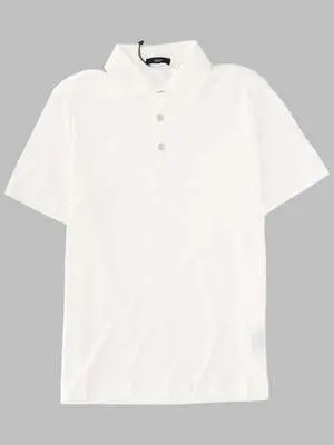 Herno Polo In Cotone - White