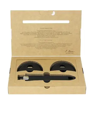 CRISTEL Removable Color Handle, Set 3 Piece - Black