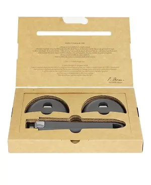 CRISTEL Removable Color Handle, Set 3 Piece - Grey
