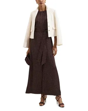 PHASE EIGHT Janine Sleeveless Straight Leg Jumpsuit