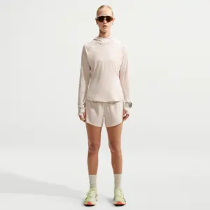 Nike Uv-resistant Hooded Trail Running Mid-layer Top
