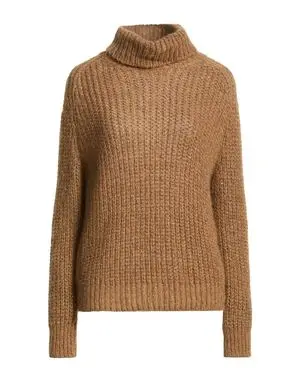 Herno Metallic Fiber Blend Turtleneck Sweater