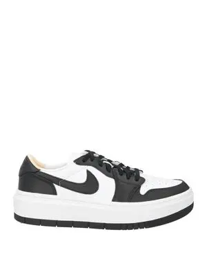 JORDAN Sneakers Size Leather - White