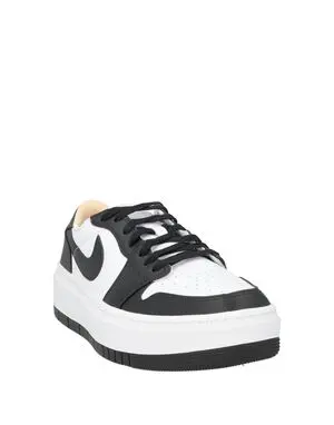 JORDAN Sneakers Size Leather - White