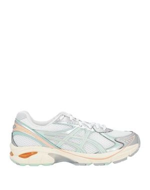 Asics Sneakers Size Textile Fibers, Synthetic Material - Silver