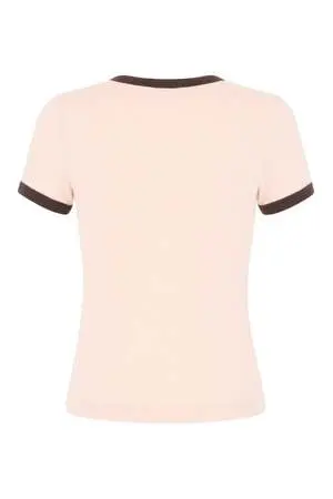 Chloé Graphic Printed Short Sleeve T-shirt - Multicolor