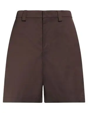 Valentino Garavani Shorts & Bermuda Shorts Dark Size Polyester, Elastomultiester - Brown