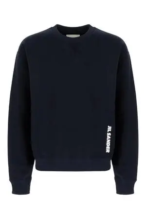 JIL SANDER Logo Print Crewneck Sweatshirt - Multicolor