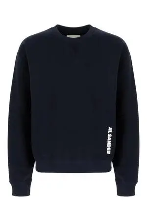 JIL SANDER Logo Print Crewneck Sweatshirt - Multicolor