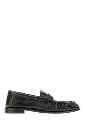 Saint Laurent Gathered Leather Loafers - Multicolor