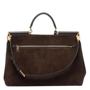 Dolce & Gabbana My Sicily Suede Handbag