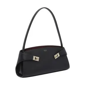 FERRAGAMO East-west Hug Shoulder Bag - Black