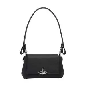 VIVIENNE WESTWOOD Small Hazel Shoulder Bag - Black
