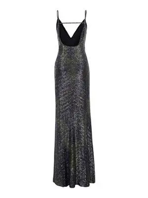 Missoni Sequin Embellished V-neck Dress - Multicolor