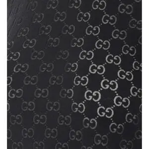 Gucci Gg Devore Cotton Top - Black