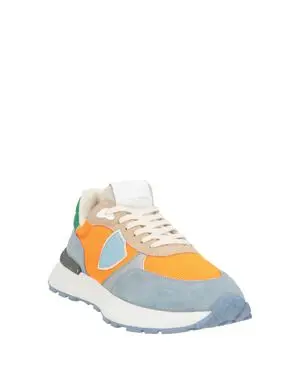 Philippe Model Sneakers Slate Size Leather, Textile Fibers