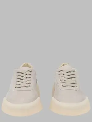 Fear Of God Calfskin Lace Up Sneakers - Gray