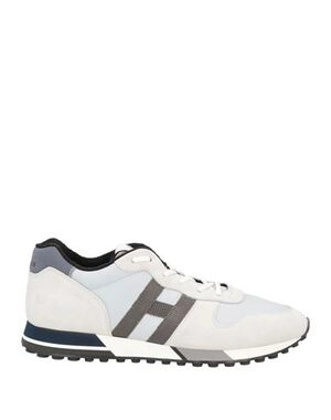 Hogan Sneakers Light Size Leather, Textile Fibers - Grey