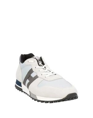 Hogan Leather And Textile Fibers Sneakers