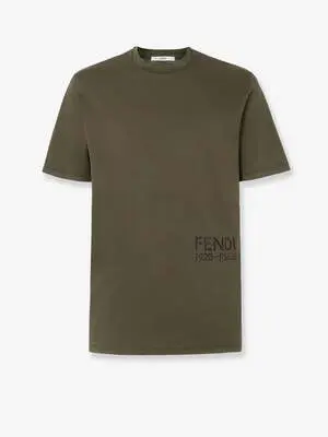 Fendi Cotton Tshirt - Green