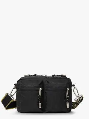 Fendi Camera Case Superlight Ff Zucca Fabric Crossbody Bag - Black