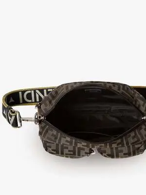 Fendi Camera Case Superlight Ff Zucca Fabric Crossbody Bag