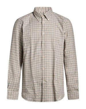 Boglioli Shirt Size Cotton - Khaki