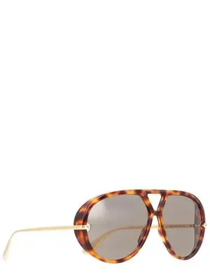 Bottega Veneta Aviator Sunglasses - Brown