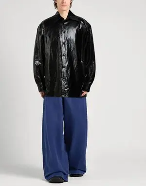 MAISON MARGIELA Shirt Size Linen, Polyurethane