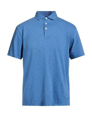 HACKETT Polo Shirt Size Cotton, Linen - Blue