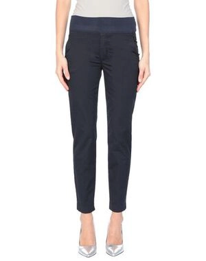 European Culture Pants Midnight Size Cotton, Elastane, Lycra - Blue
