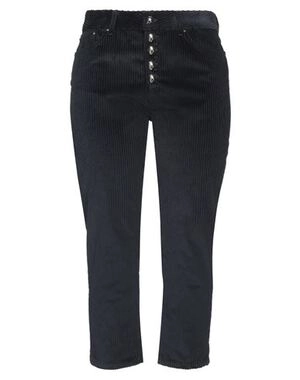 DONDUP Pants Midnight Size Cotton, Elastane - Blue