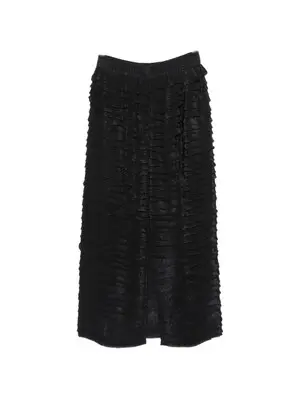 ALYSI Ruffled Long Skirt