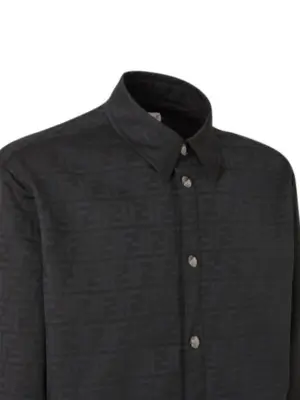 Fendi Technical Fabric Blouson - Black