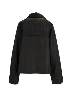 Barbour Tartan Spey Waxed Jacket