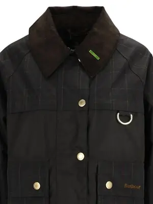 Barbour Tartan Spey Waxed Jacket