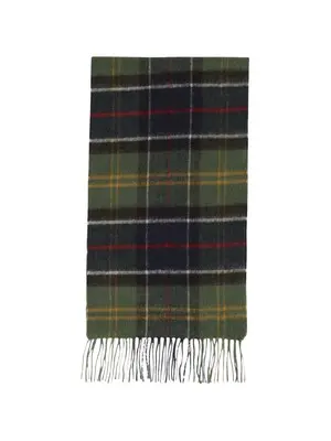 Barbour Scottish Wool And Cashmere Scarf - Green