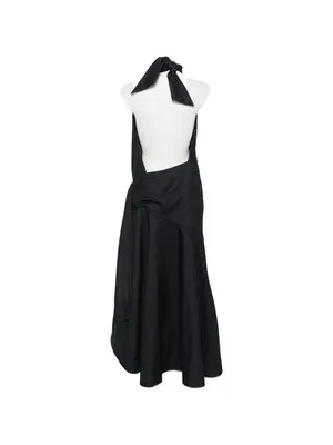 Zimmermann Valiant Denim Draped Dress
